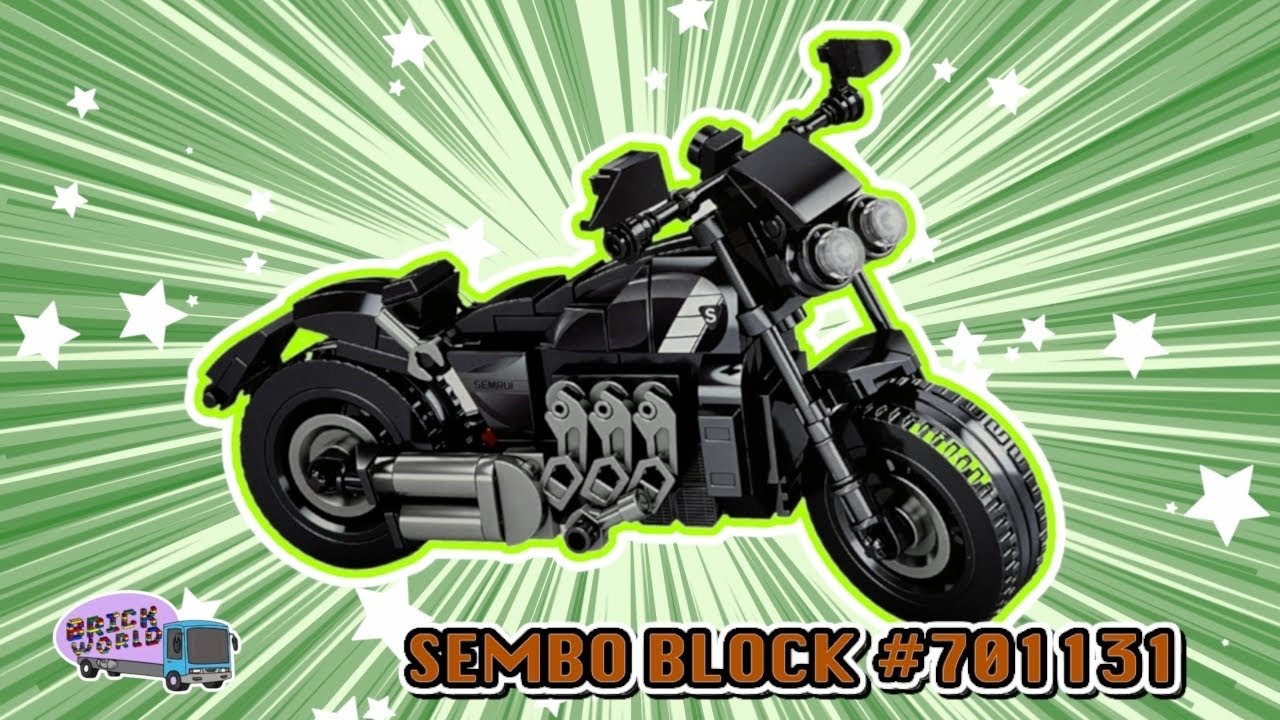 SEMBO BLOCK MOTORCYCLE 701131 - YouTube