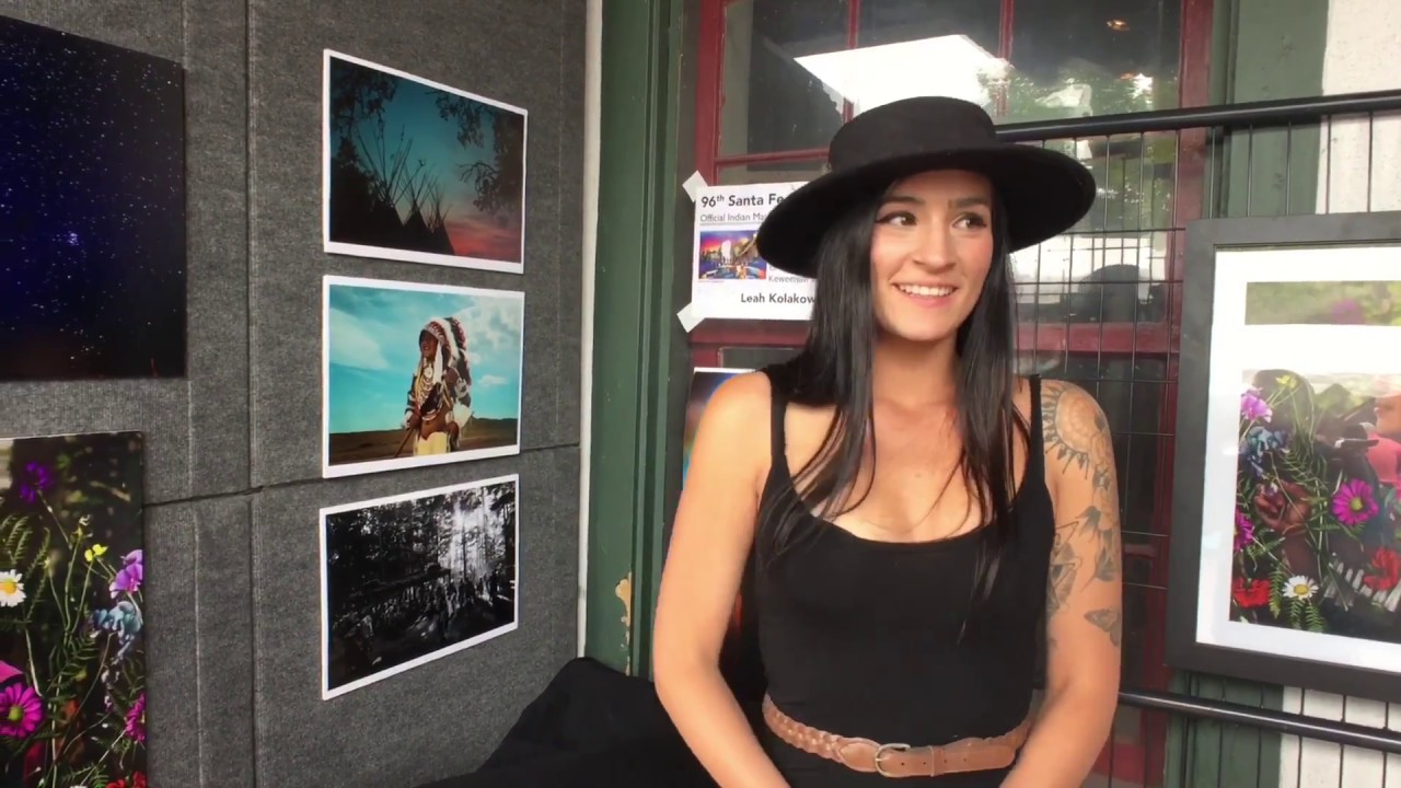Leah Kolakowski — 2017 Santa Fe Indian Market - YouTube