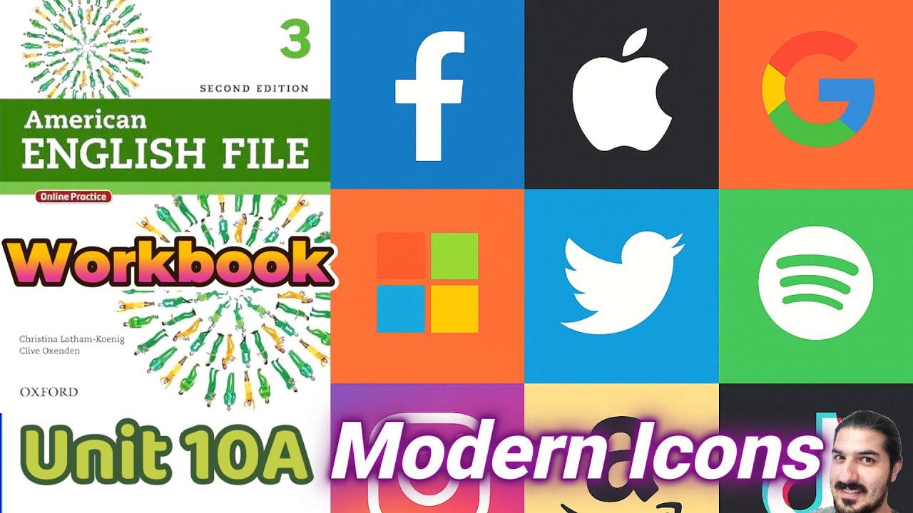 American English file 2nd Edition Book 3 Workbook Part 10A Modern icons ...