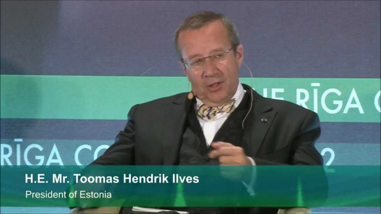 Toomas Hendrik Ilves Freudian Slip - YouTube