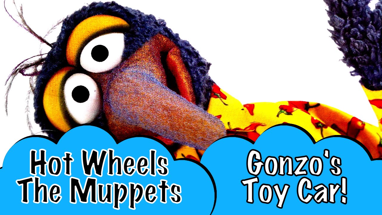 Hot Wheels The Muppets Gonzo Toy Car By Disney The Great Gonzo Diecast ...