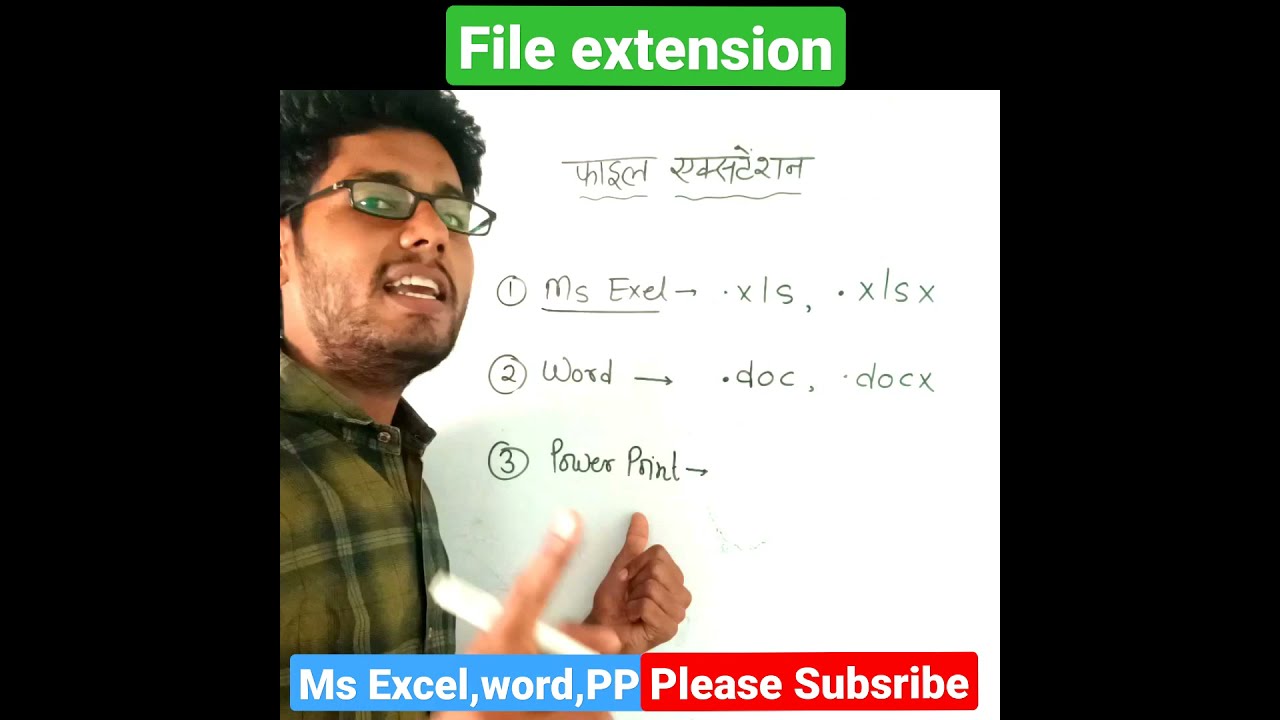 File Extension For Excel word PowerPoint YouTube File Extension For Excel word PowerPoint YouTube