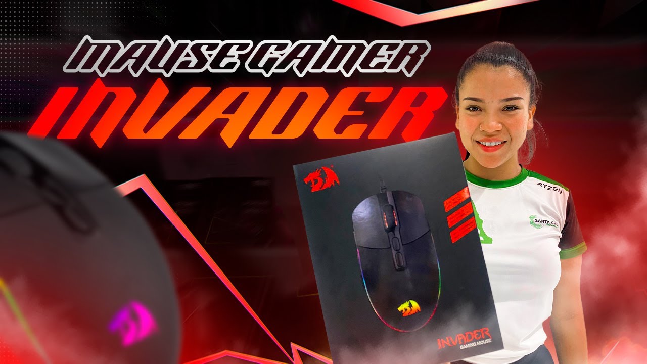 MOUSE REDRAGON INVADER 🔺🔻| UNBOXING MOUSE GAMING - YouTube