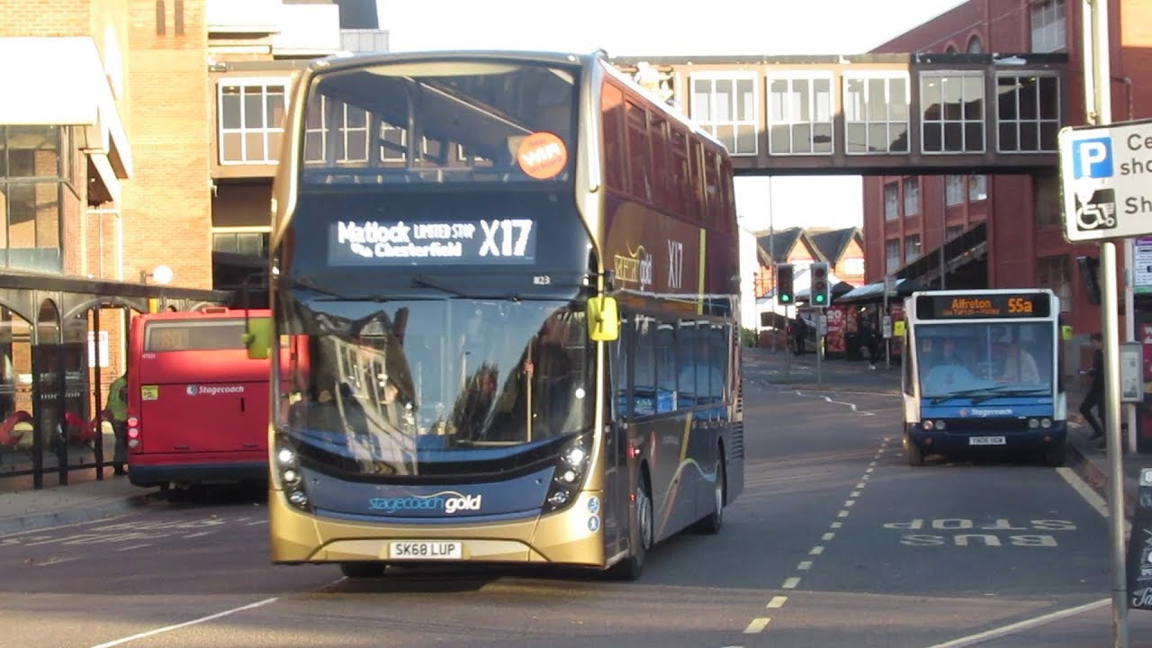 Buses in Chesterfield - October 2019 - YouTube