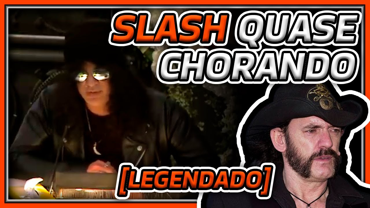 SLASH quase CHORANDO em discurso no funeral de LEMMY [LEGENDADO] - YouTube