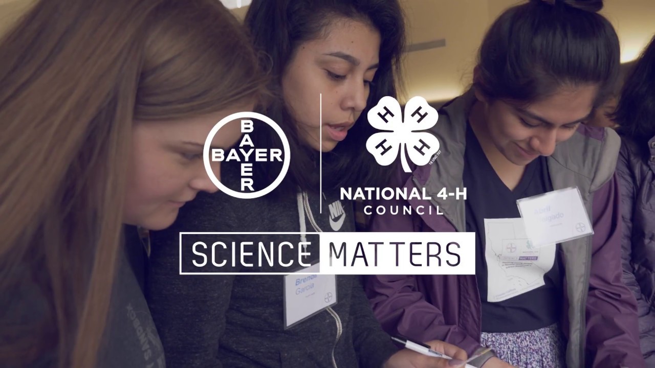 Bayer + 4-H: Science Matters Partnership - YouTube