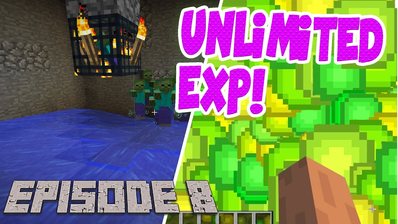 Unilimited EXP in Minecraft | Zombie Exp Farm | Minecraft Survival ...