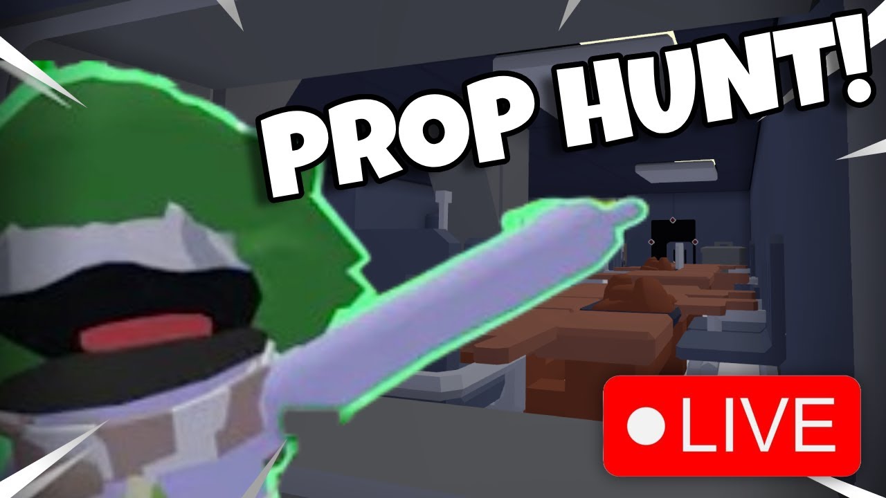 PLAYING PROP HUNT IN YEEPS (you can join) - YouTube