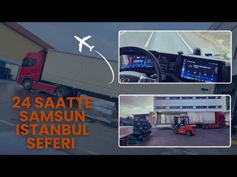 24 SAATTE İSTANBUL SAMSUN SEFERİ - UZUN YOLCUKUK 