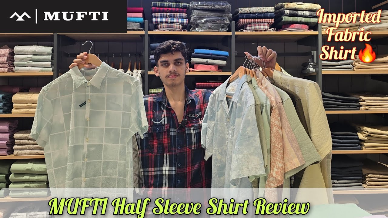 Mufti Half Sleeve Shirt Collection | 10 Best Half Sleeve Shirt for ...