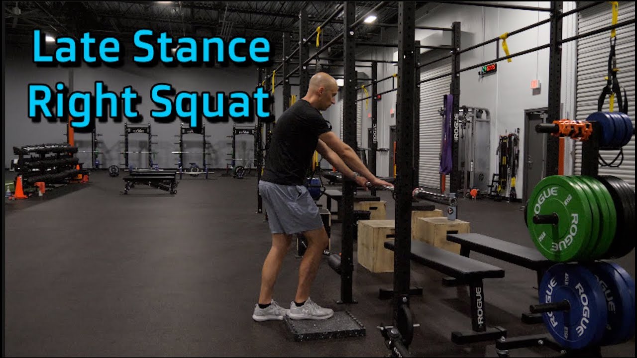 Late Stance Right Squat - YouTube