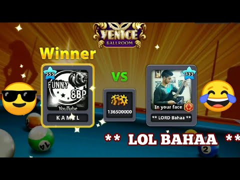 Lord bahaa VS Kamil in venice table || FUNNY 8BP || - YouTube