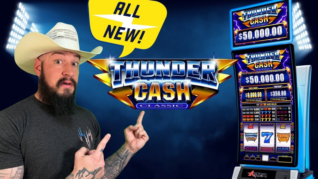 NEW slot game played live 🎰 With the developer! 😱 Thunder Cash Classic ...