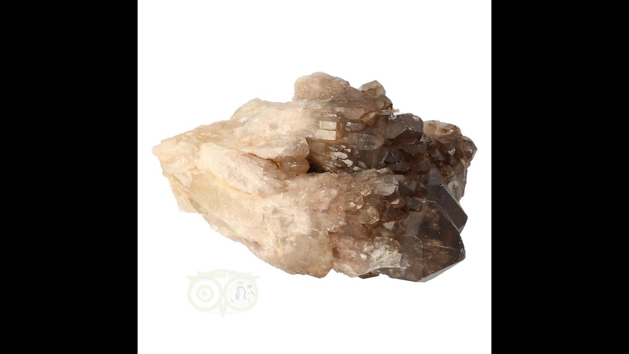 Citrien ( natuurlijk ) / Rookkwarts Ruw - 307 gram - YouTube