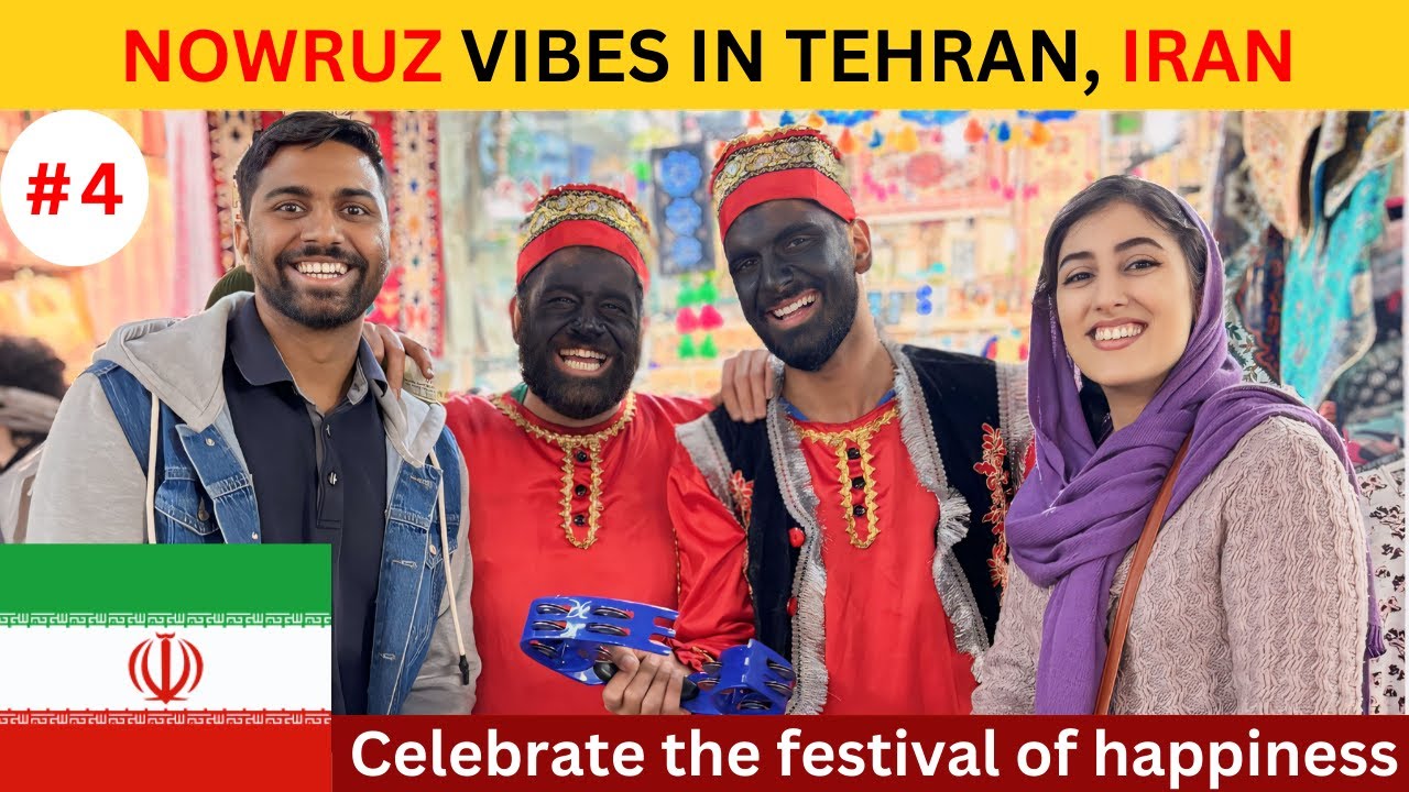 Nowruz Vibes with Hajji Firuz in Iran | Persian New Year | Indian ...
