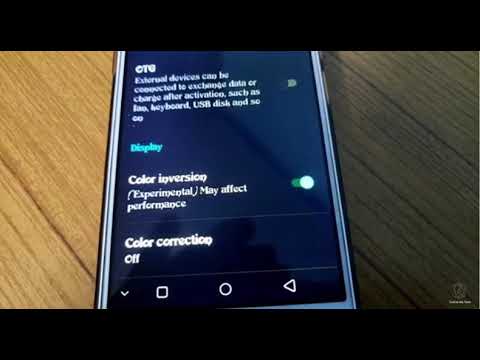 How to Solve Smart phone Negative Screen Problem Disable Negative ...