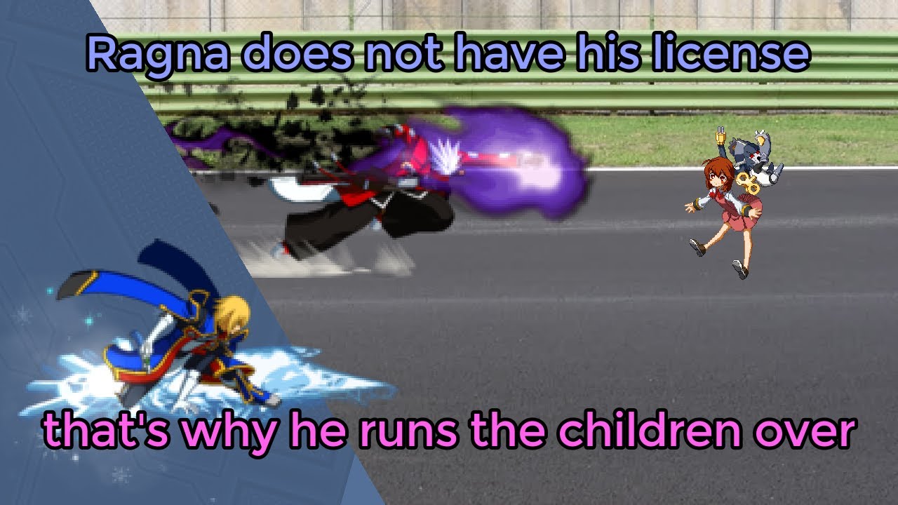 Ragna's Driving License (fighting game clip dump 3) - YouTube