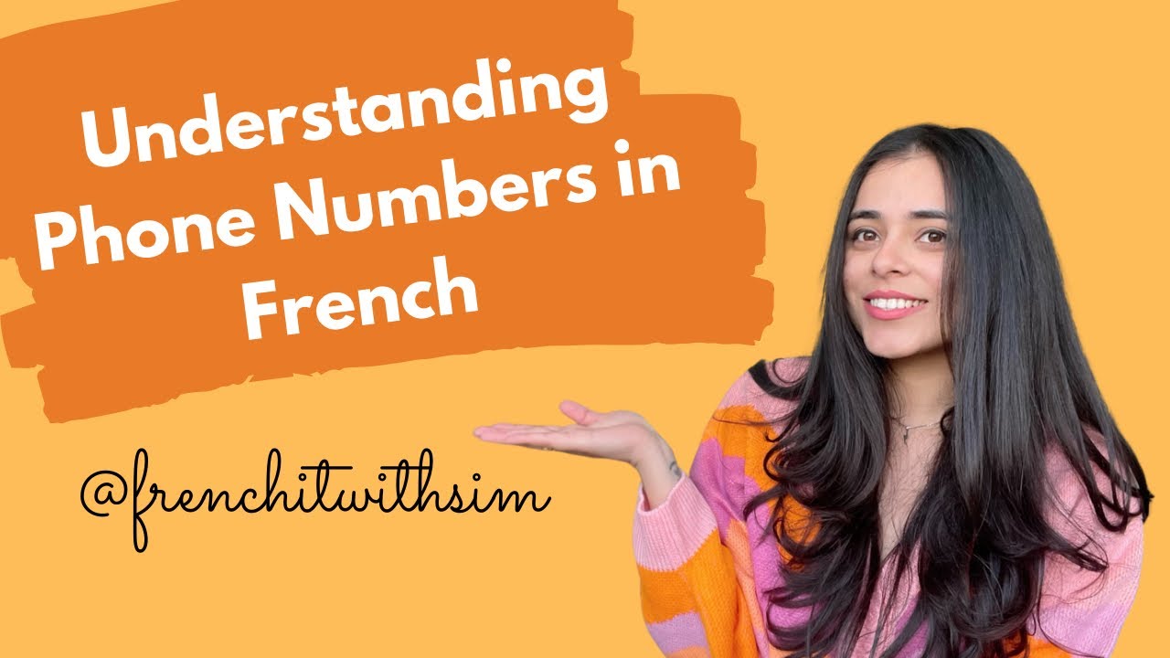 Master French Basics: Learn How to Say Phone Numbers in French for ...
