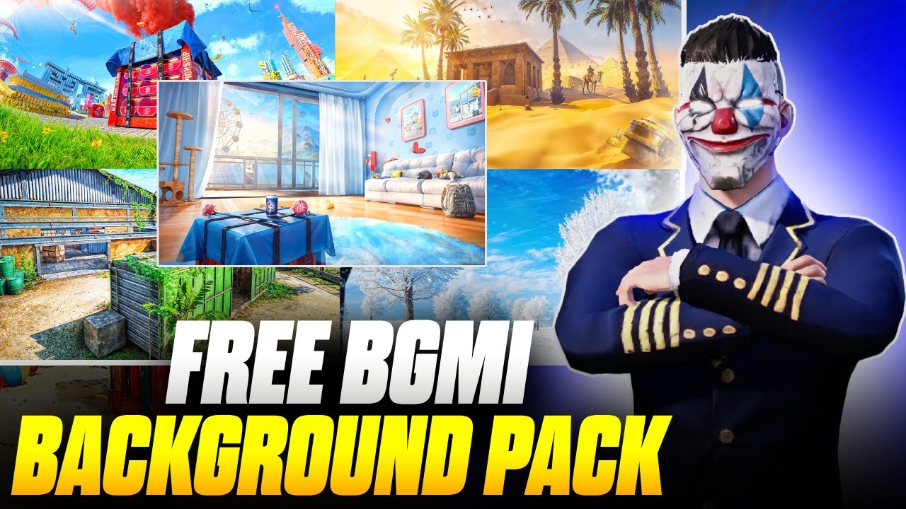 FREE Bgmi Premium Background Pack 😋 (Part 5) - YouTube