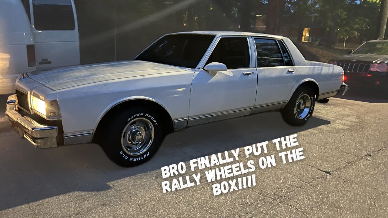 1988 Box Chevy Gets New Rally Wheels! - YouTube