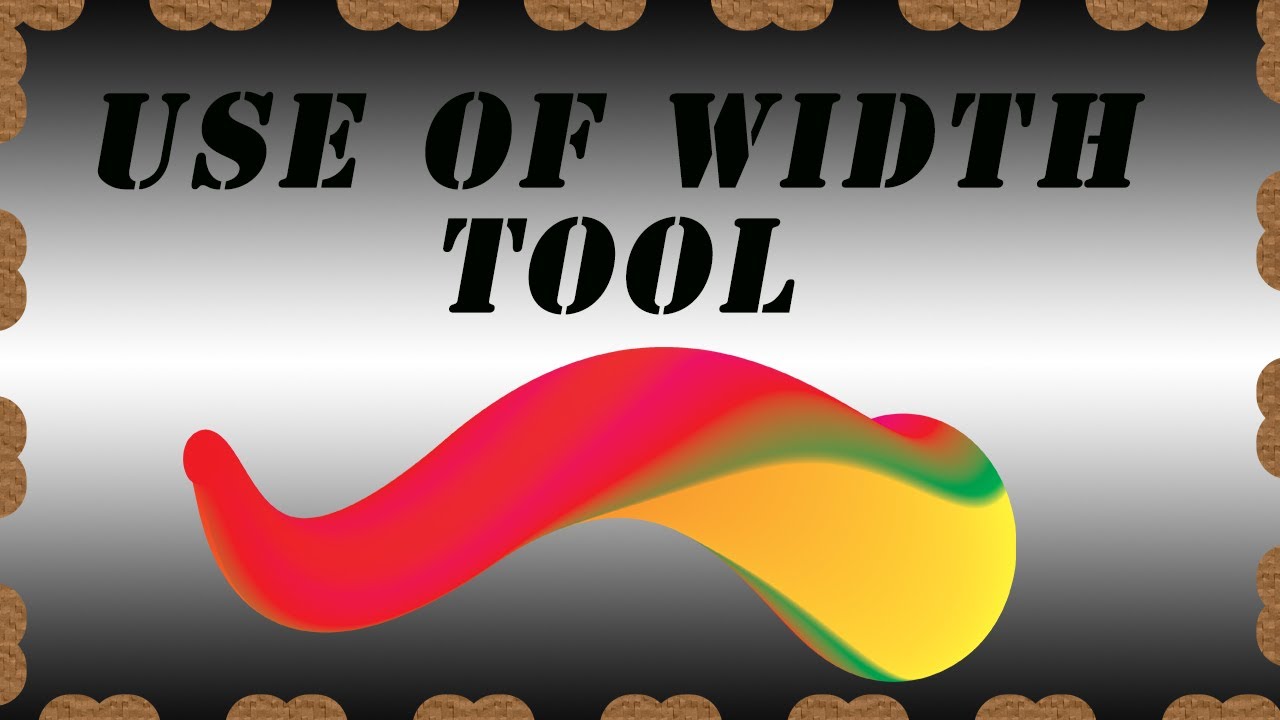 How To Use Width Tool In Adobe Illustrator Technical Everything How To Use Width Tool In Adobe Illustrator Technical Everything