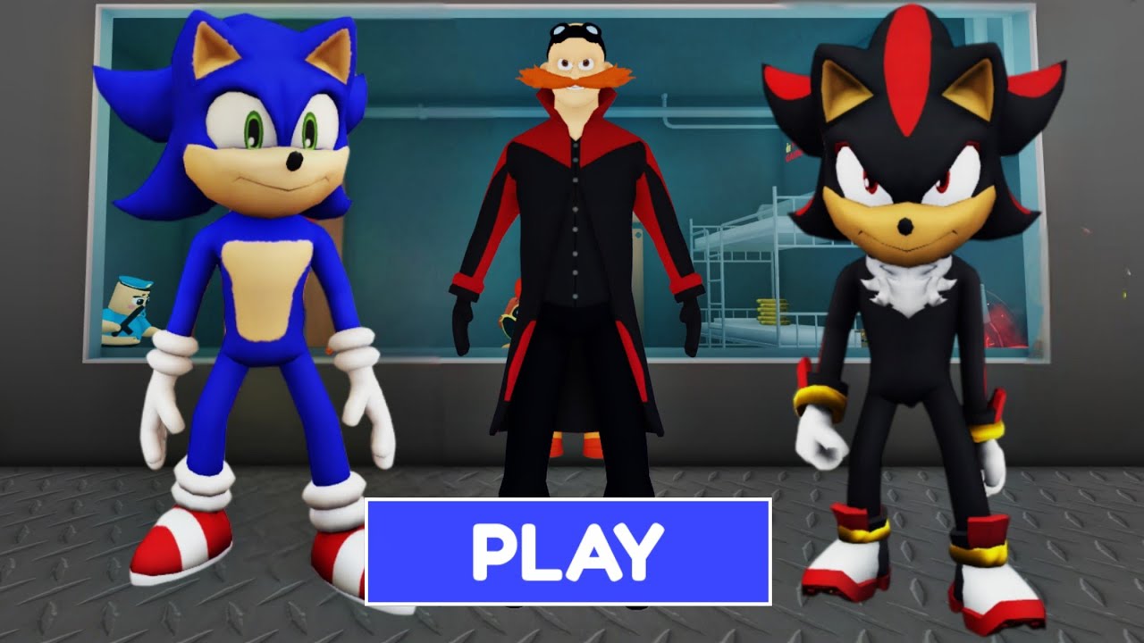 🚨SHADOW THE HEDGEHOG PRISON RUN (OBBY)💥 - ROBLOX GAMING WALKTHROUGH ...