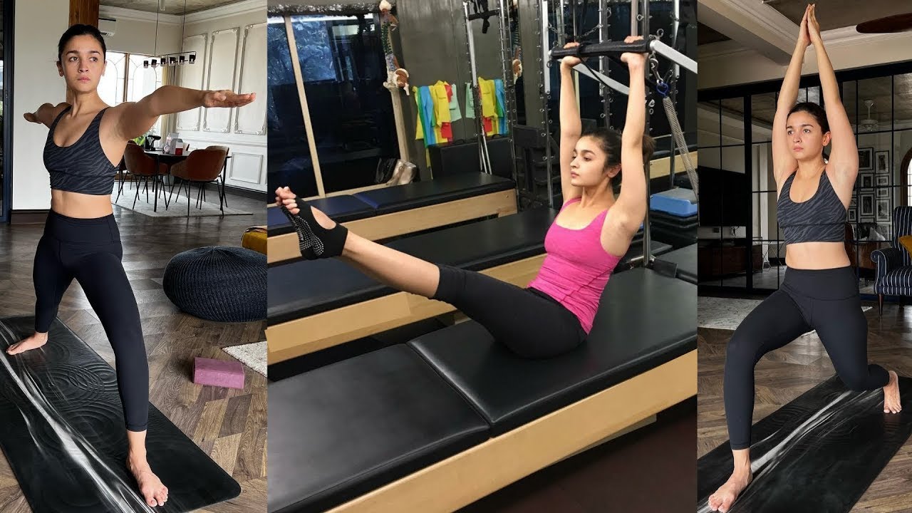 Alia Bhatt Hot Workout Video | Alia Bhatt Full Body Workout Routine ...