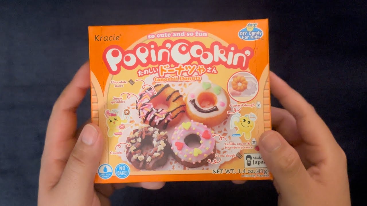 Mini Donuts ~ Popin' Cookin' - YouTube