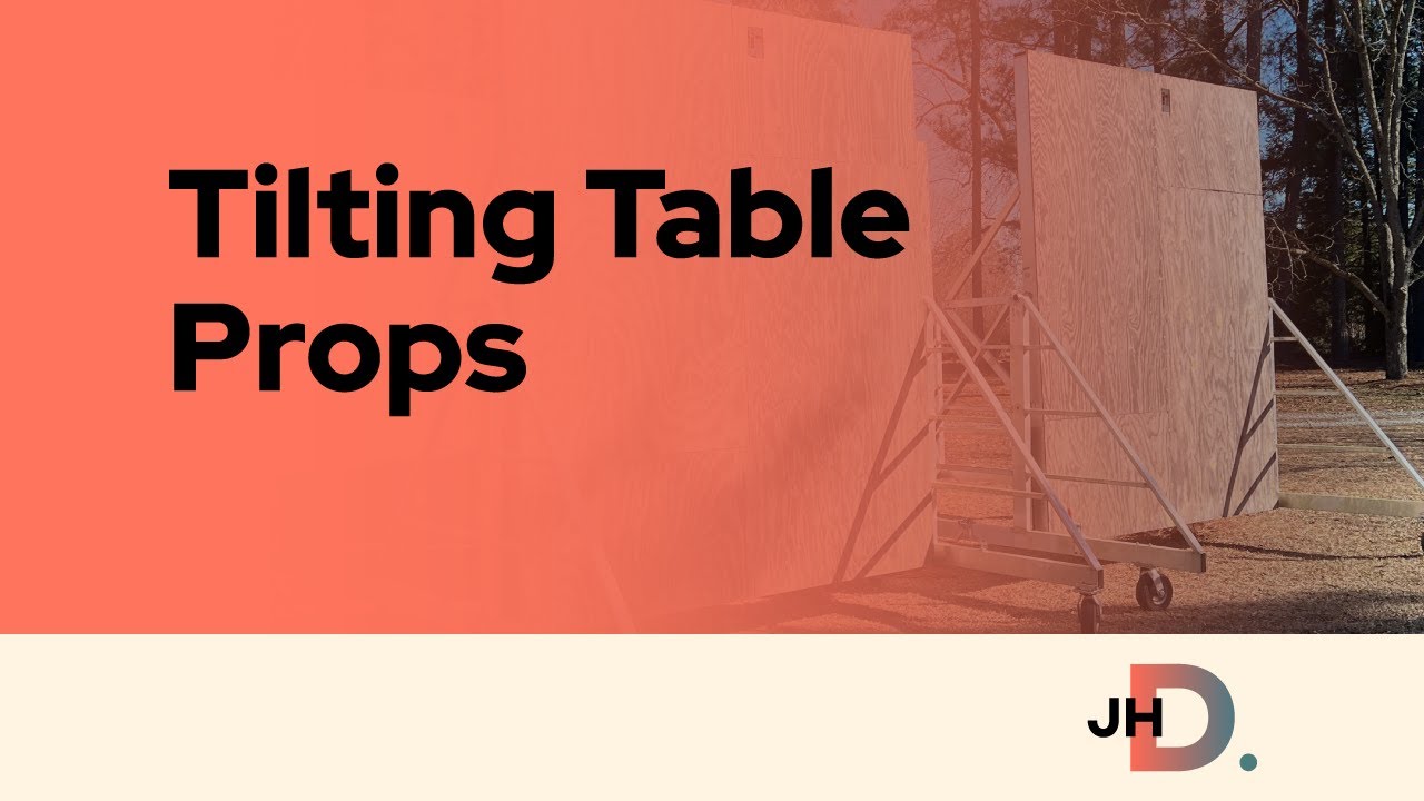 Tilting Table Props - Functionality - YouTube