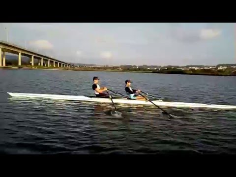 Rowing Double Training - YouTube