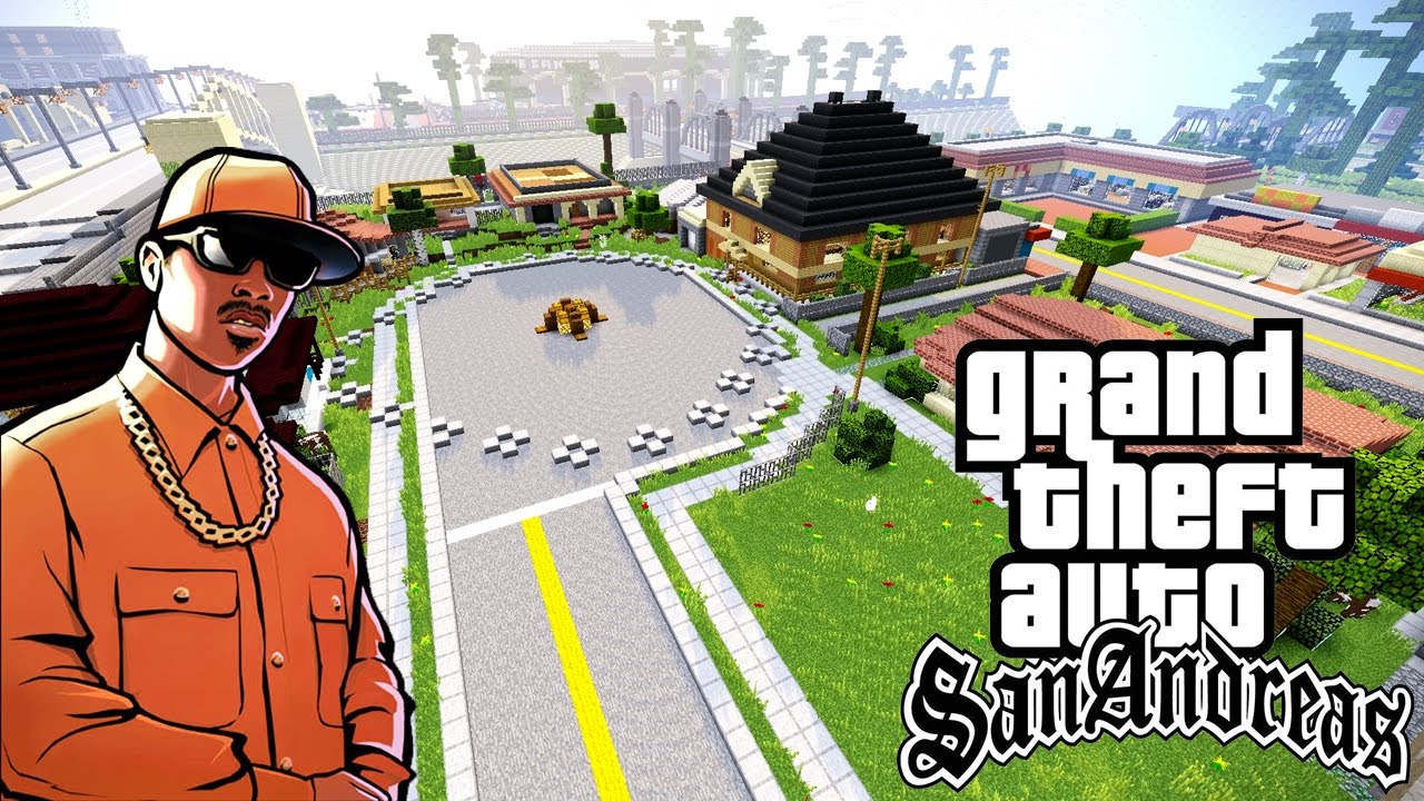 Gta San Andreas Grove Street Minecraft Grove Street | Minecraft Skins