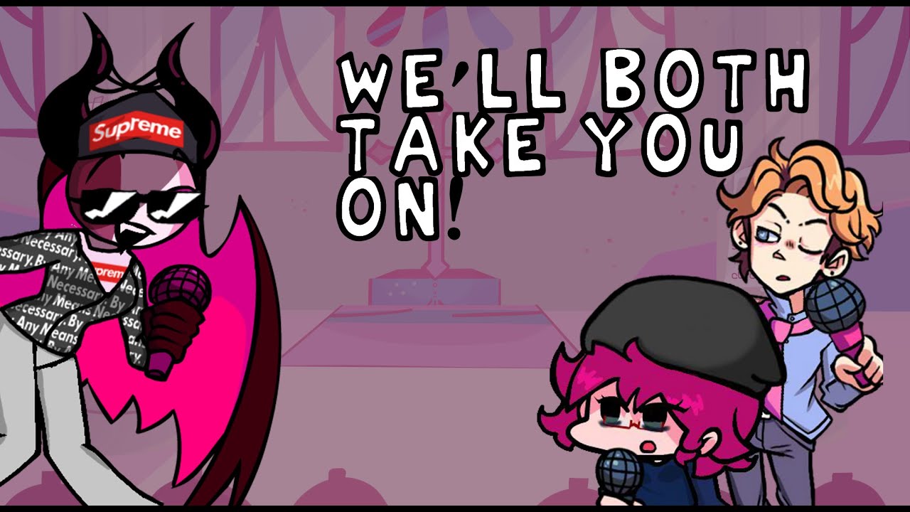 FNF: Tactical Senpai FC (Hard) - T.C. and Senpai team up vs DRIP ...