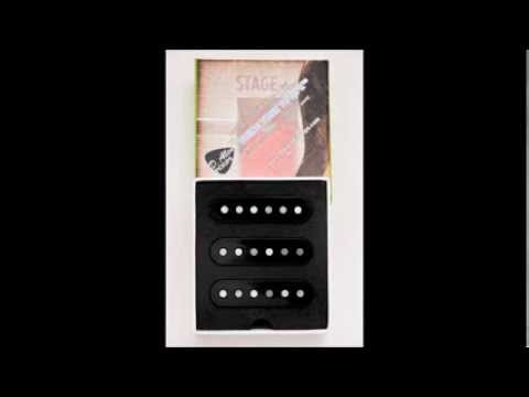 D. Allen 69 VooDoo strat single coil set demo - YouTube