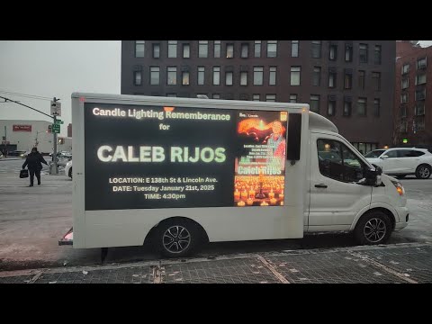 Caleb Rijos Candlelight vigil 138th and Lincoln Ave - YouTube