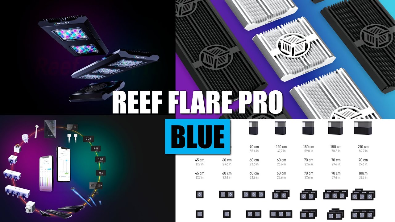 Reef Factory Reef Flare Pro S Blue Lampa do akwarium Morskiego ...