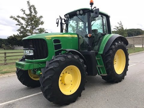 John Deere 6930 Premium Tractors - YouTube