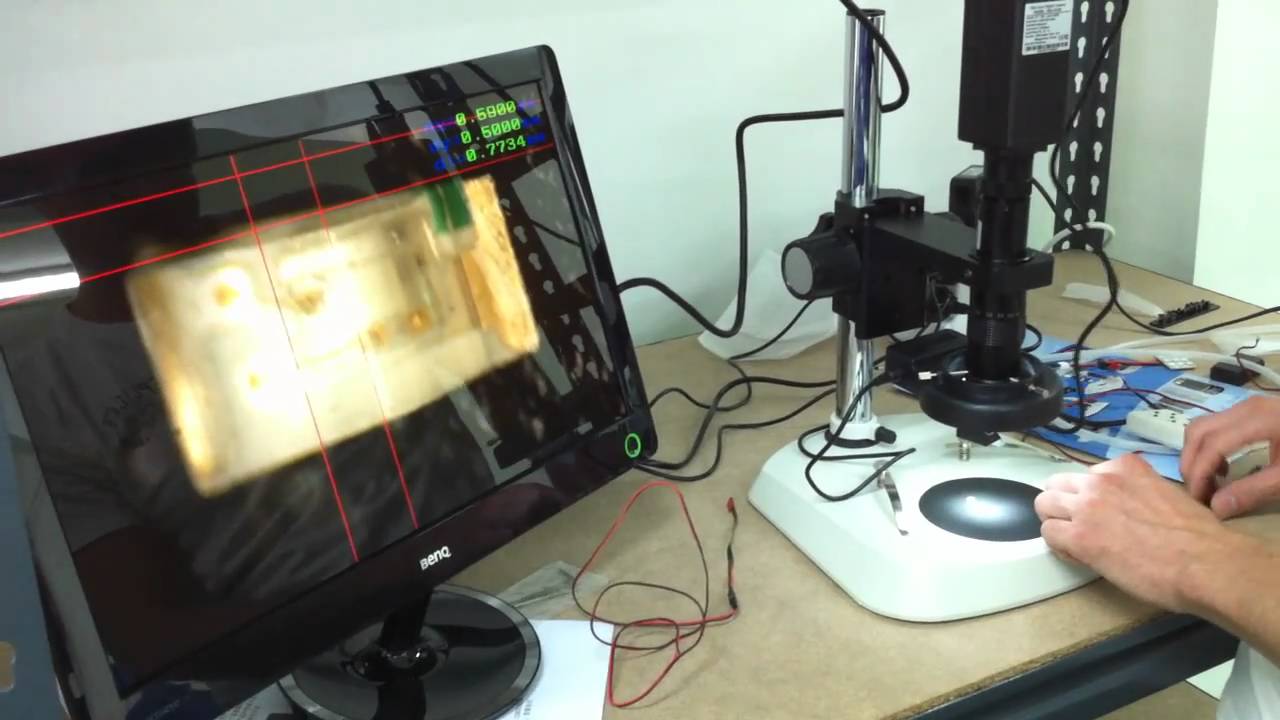 Oznium.com 0603 SMD LED with 3D Digital Microscope - YouTube