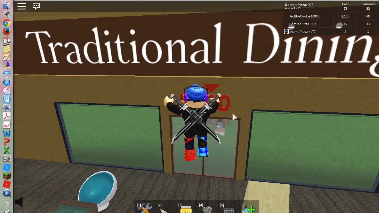 Roblox getting da barista and bar - YouTube