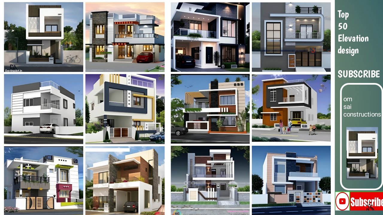 G+1 house front elevation designs || Elevation designs #trending #elevation - YouTube