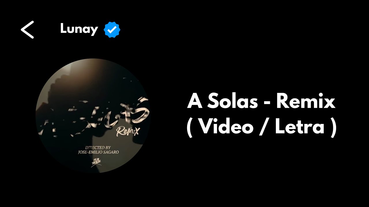 A Solas Remix - Lunay x Lyanno x Anuel AA x Brytiago x Alex Rose ...