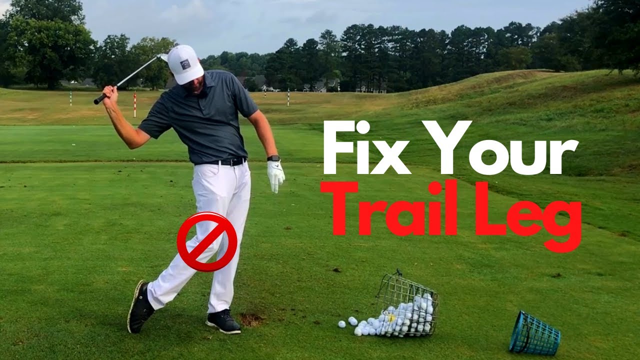 How to Use the Trail Leg in the Downswing - YouTube