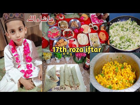 MashaAllah aj haris ne roza rakha tha / 17th sehri to iftar 2024 ...