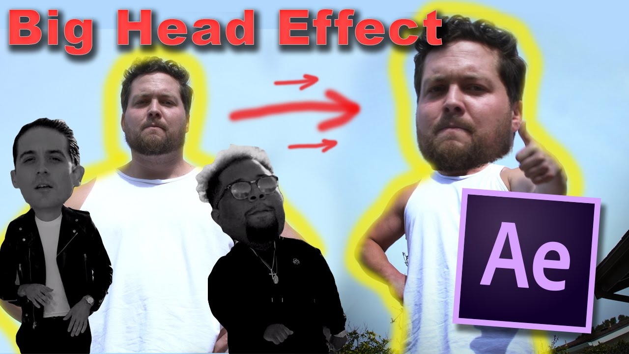 How to Create the Big Head Effect | After Effects CC 2017 Tutorial ...