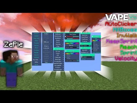 ⚡Vape V3 Crack Hack Client Đầy Đủ Chức Năng Cho Pojavlauncher - YouTube