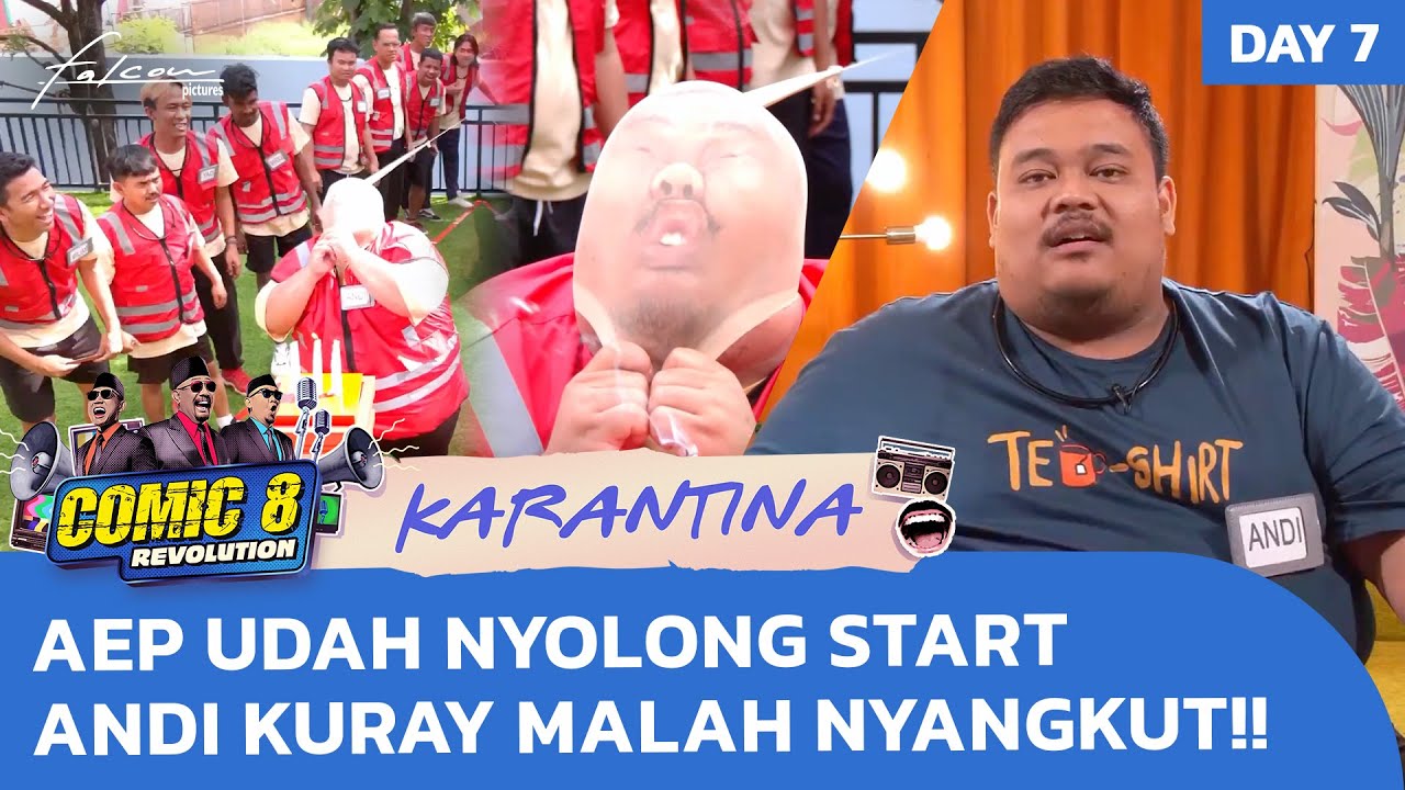 Aep Udah Nyolong Start, Andi Kuray Malah Nyangkut!! #comic8revolution # ...