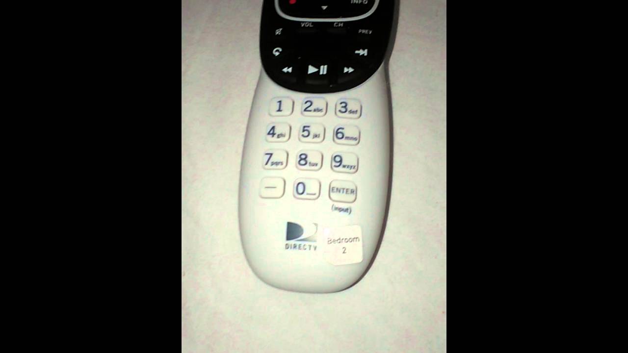Cómo activar control remoto de DIRECTV hacia la tele - YouTube
