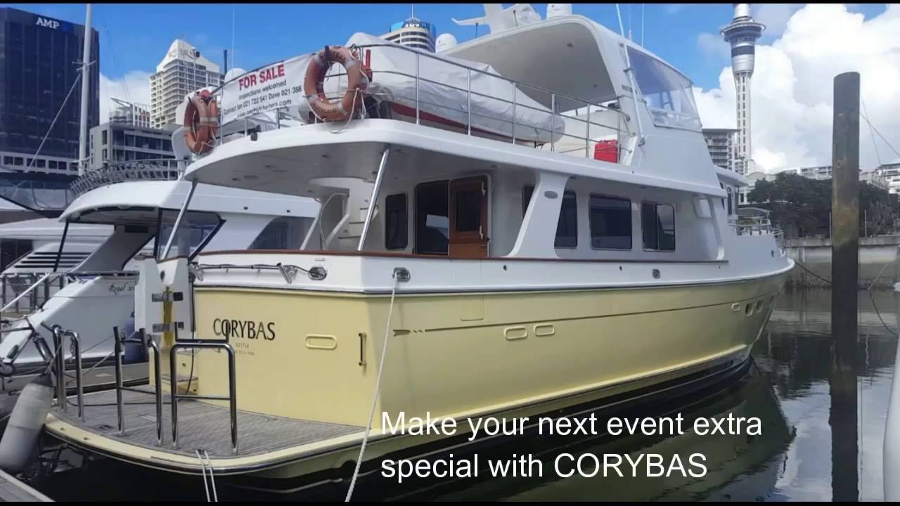 Corybas Charter Boat Auckland - YouTube