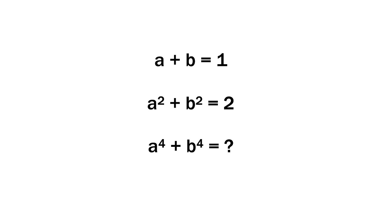 Algebra Must-Know Manipulation Trick: Part 1 - YouTube