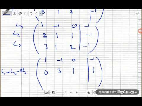 Résolution de système linéaire par pivot de gauss - YouTube
