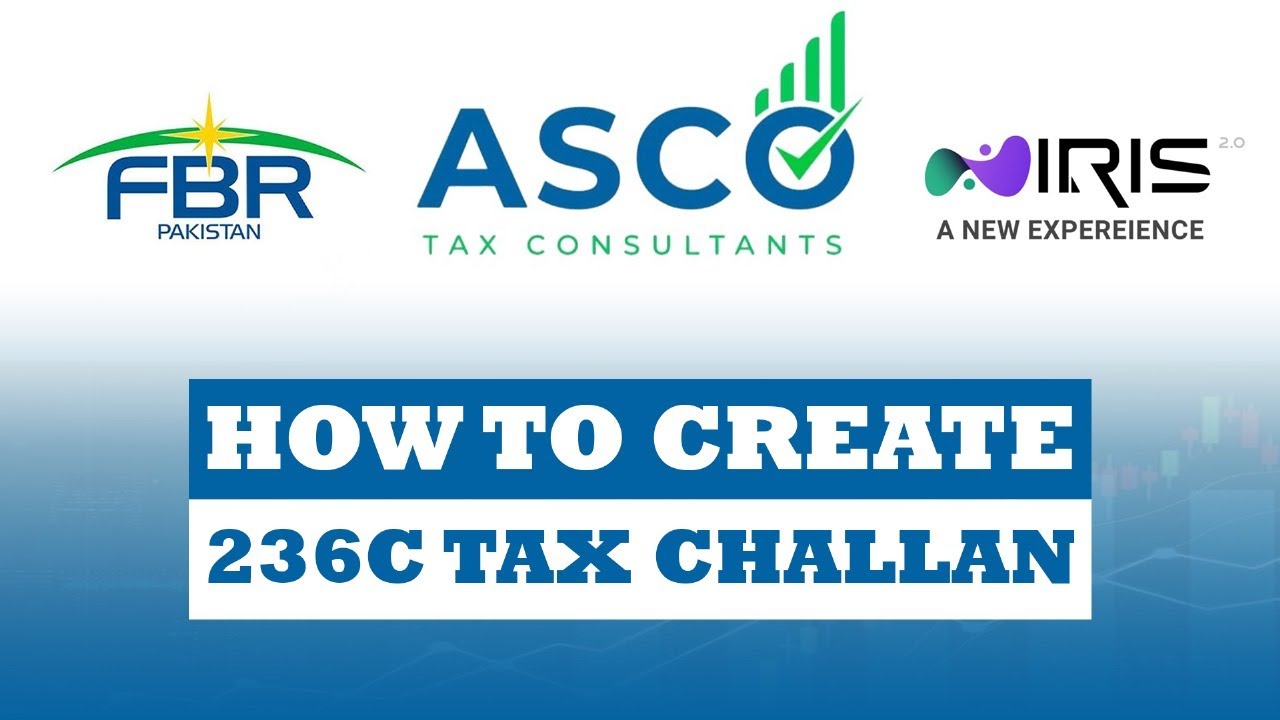 How to create 236C FBR Challan 2025 | Tax on Sale of property 2025 ...